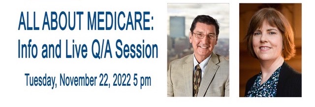 ALL ABOUT MEDICARE: Info session and Q/A – Harvard Square
